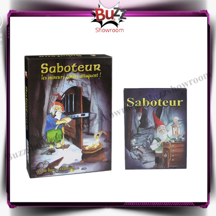 Jual Family Game Saboteur 1 & 2 Card Game Board Games | Shopee Indonesia