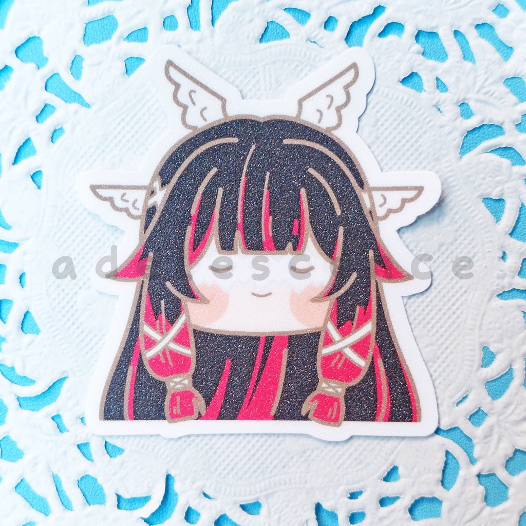 Jual Genshin Impact: Columbina (Damselette) Glitter Sticker by ...