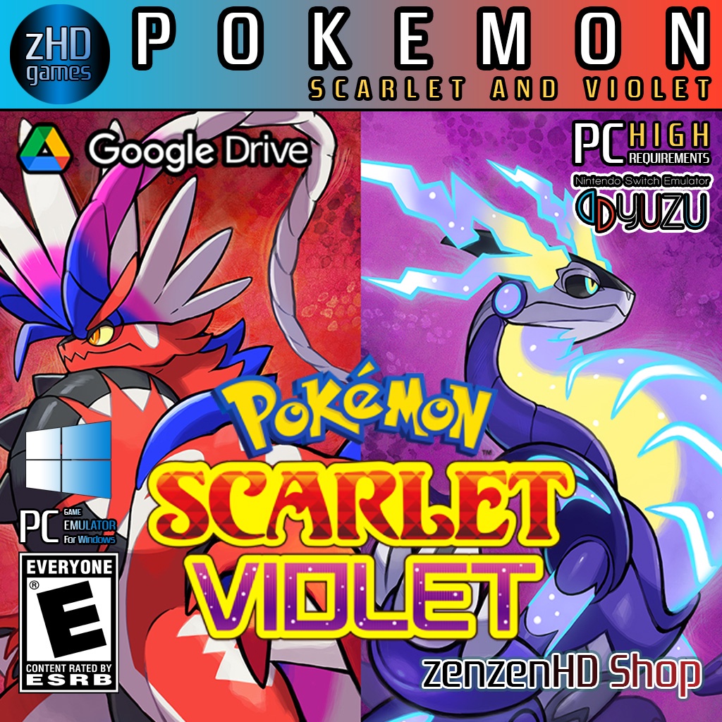 Jual POKEMON SCARLET & VIOLET | PC Games Emulator | Shopee Indonesia