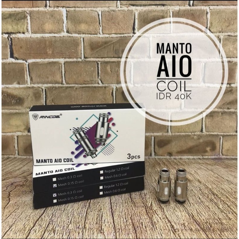 Jual Manto Aio Coil By Rincoe | Shopee Indonesia