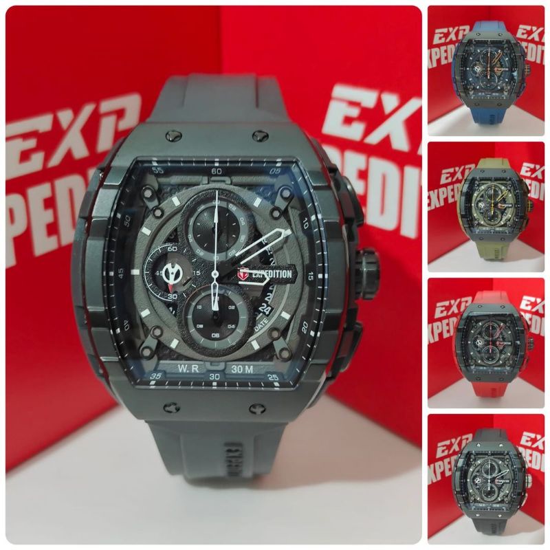 Jual Jam Tangan Expedition Automatic E 6782 Pria / E6782 MC Original ...