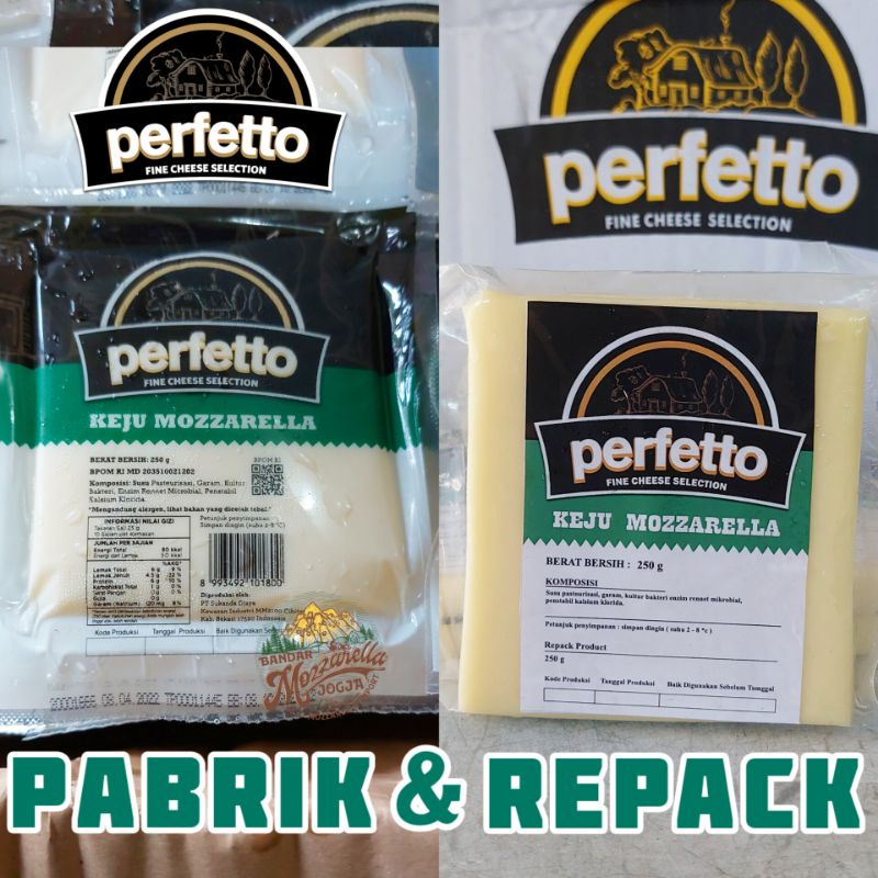 Jual Aneka Mozzarella 250gr Perfetto eurial olden anchor arla saputo ...
