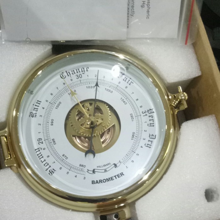 Jual Kompas Barometer Barometer 6 Inchi Aneroid Barometer | Shopee Indonesia