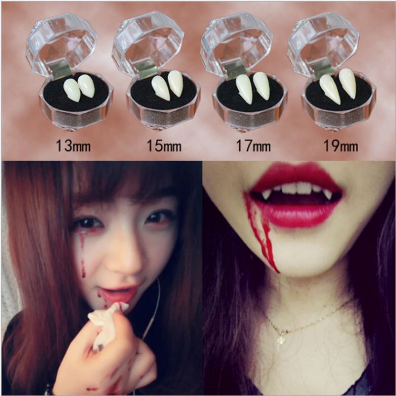 Jual GIGI VAMPIR Gigi Tirian Cosplay Hallowen Dan GIC Lem Gigi | Shopee ...