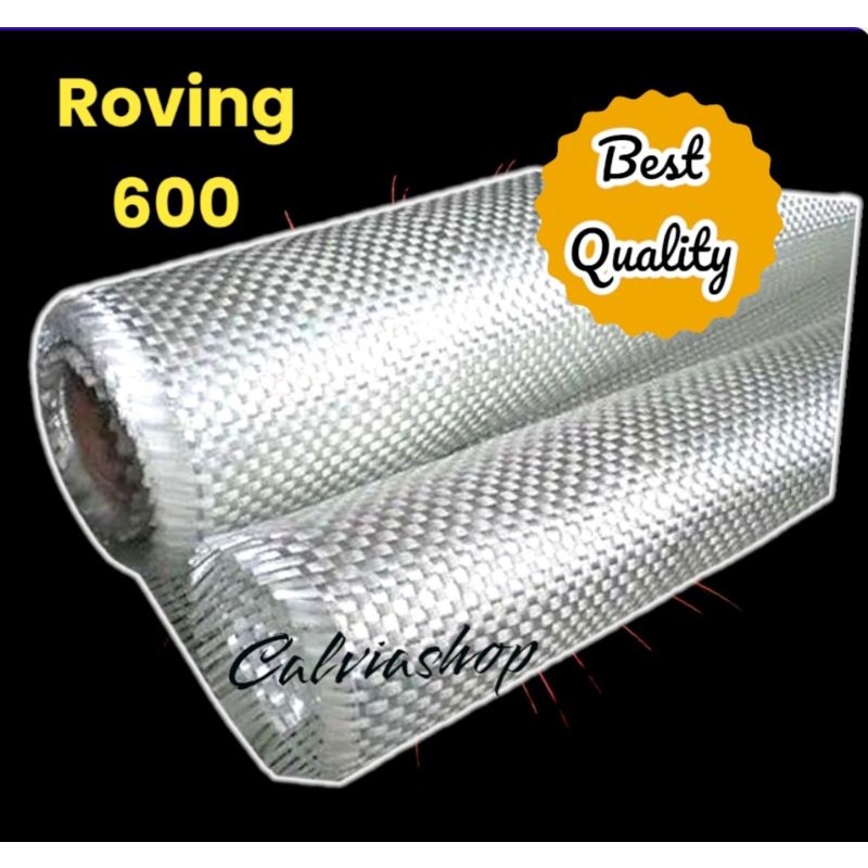 Jual kain fiberglass/ woven roving/ WR 600/ serat fiber/ penambal bocor ...