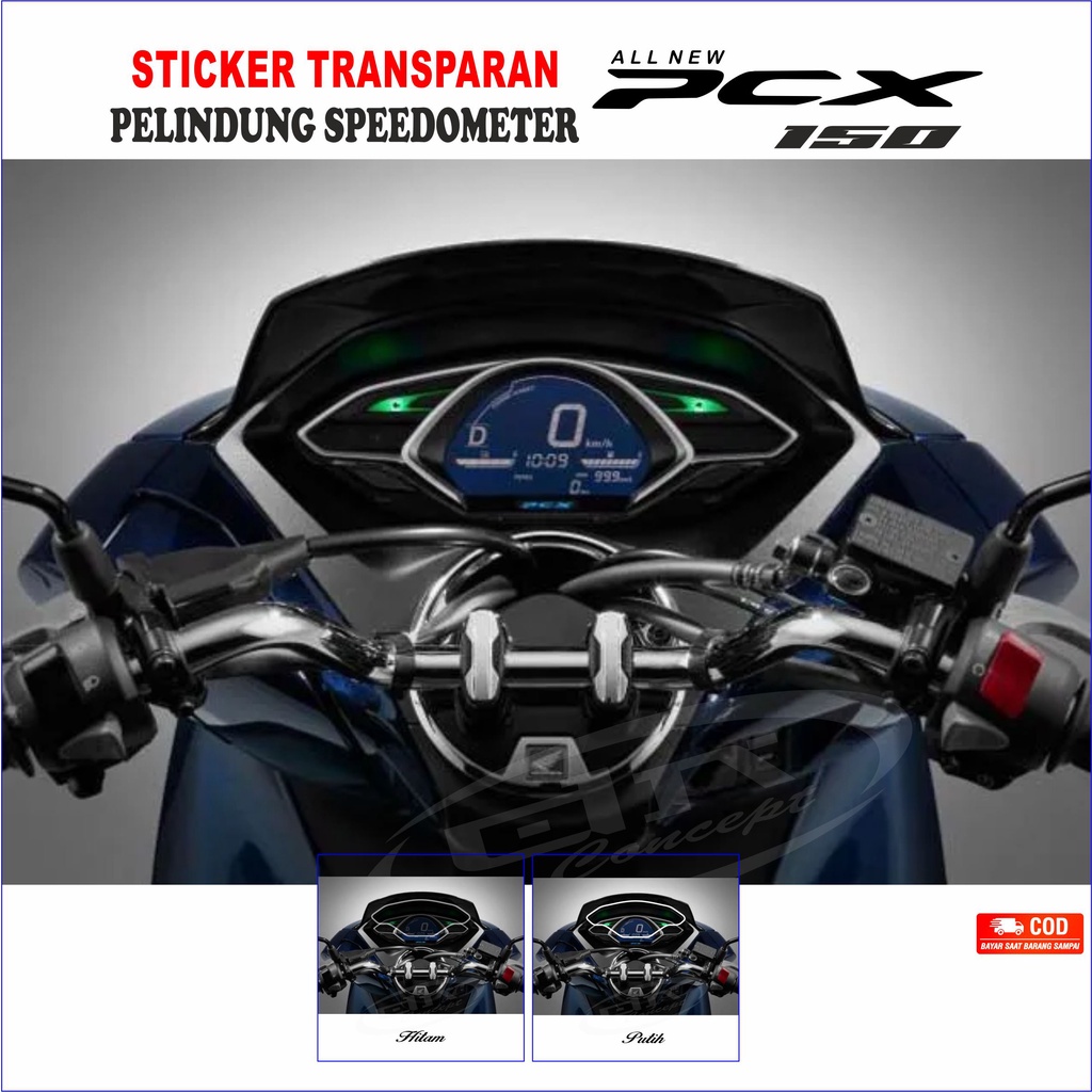 Jual Stiker Anti Gores Speedometer PCX 150 Transparan Sticker ...