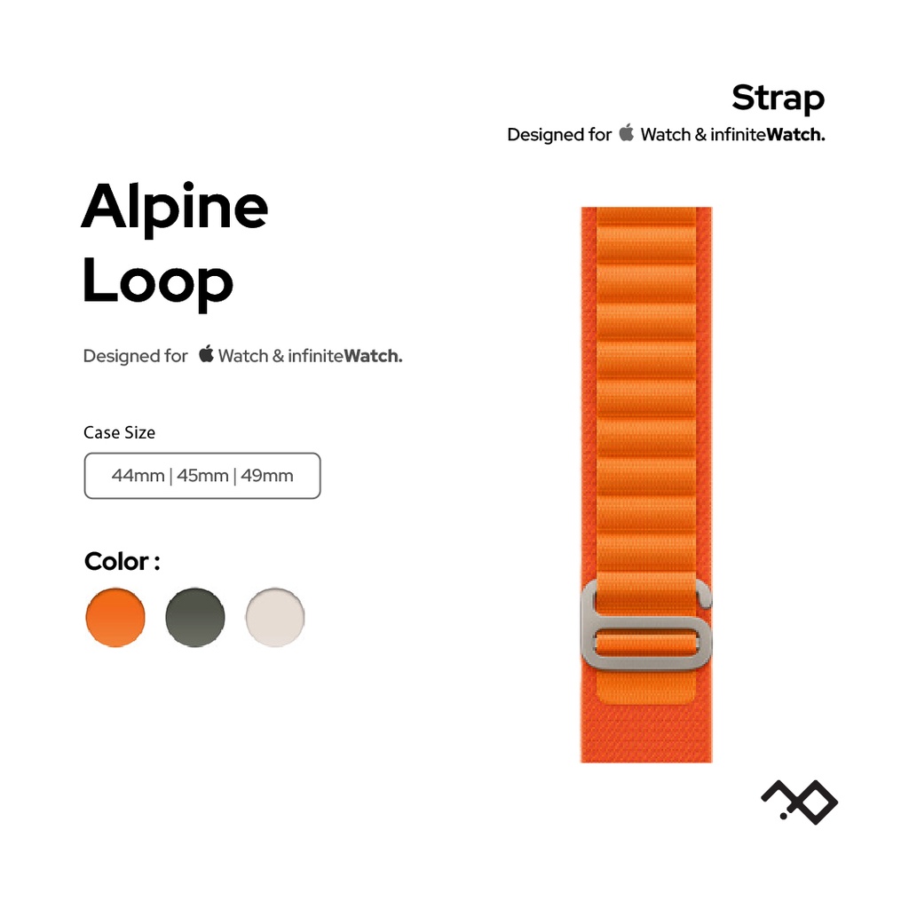 Jual Alpine Loop untuk infiniteWatch 10 Pro, Ultra Pro & Apple Watch 44 ...