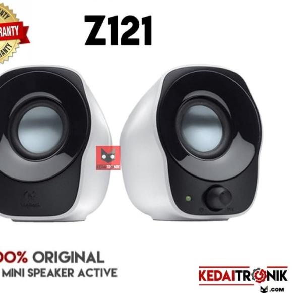 Jual RESMI!! LOGITECH Z120 Mini Stereo Speaker Portable Laptop/ PC USB ...