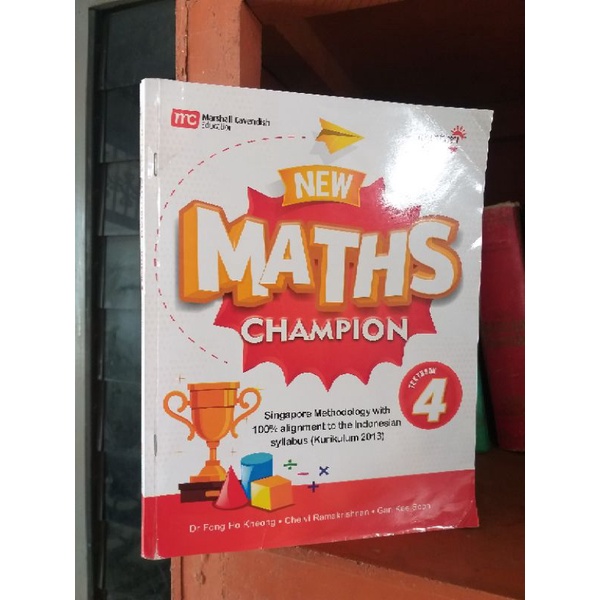 Jual NEW MATHS CHAMPION 4 (TEXT BOOK) | Shopee Indonesia