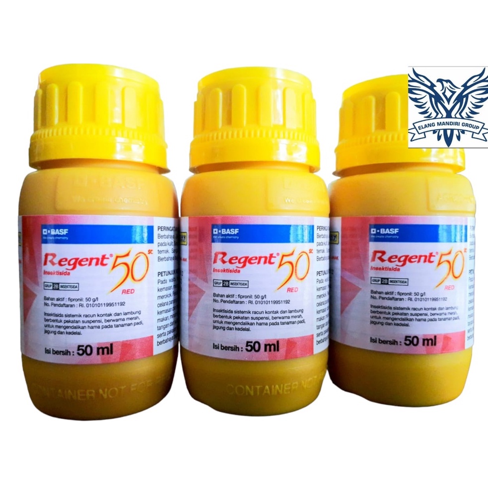Jual Regent Red 50SC 50ml Insektisida Fipronil 50g/l Mengendalikan Hama ...