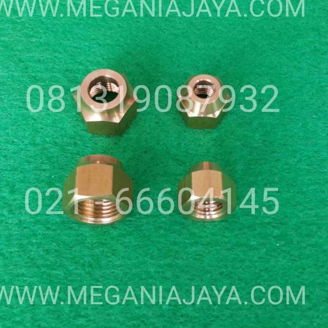 Jual NUT / NEPEL AC SET | 1/4 + 3/8 | UNTUK AC 0.5 - 1 PK | Shopee Indonesia