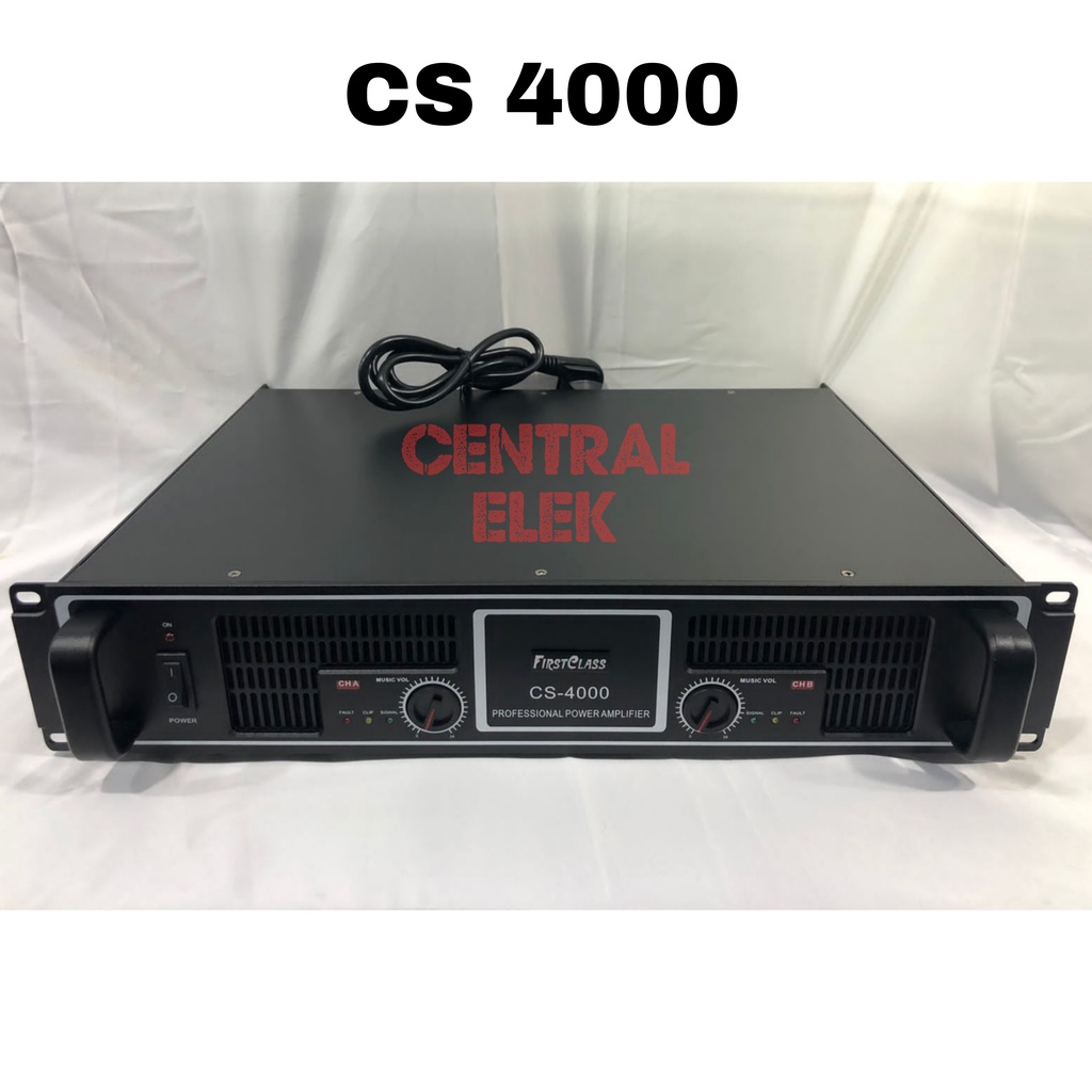 Jual Power amplifier firstclass cs 4000/ cs4000 first class | Shopee ...