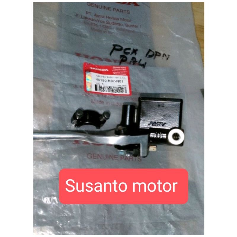 Jual MASTER REM DEPAN RUMAH MASTER DEPAN KANAN PCX 150 155 HONDA ASLI ...