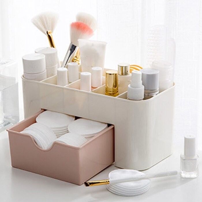 Jual Rak Kosmetik Storage Multifungsi Tempat Make up Laci Perhiasan ...