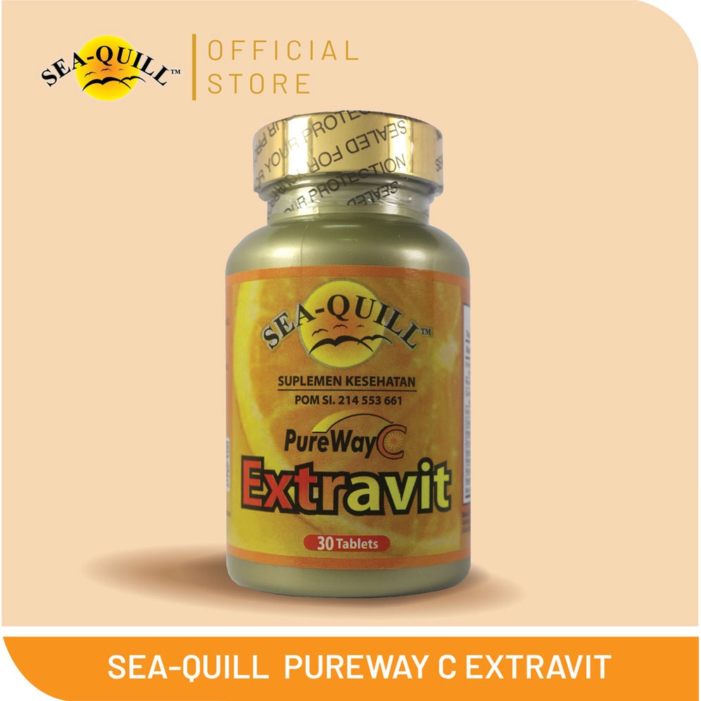 Jual Sea Quill PureWay C EXTRAVIT 30 tabs suplemen meningkatkan daya ...