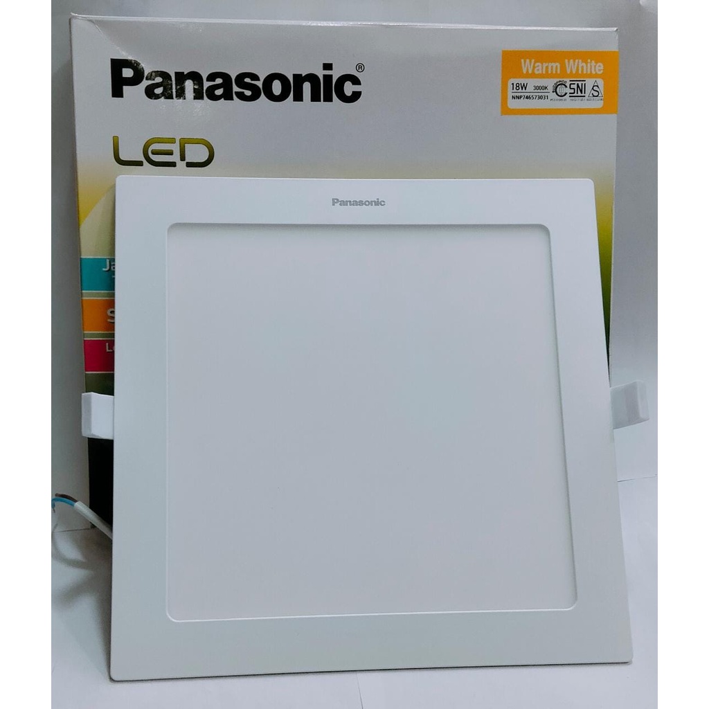 Jual lampu led panel light 18w panasonic NNP746573031 / LAMPU PERSEGI ...