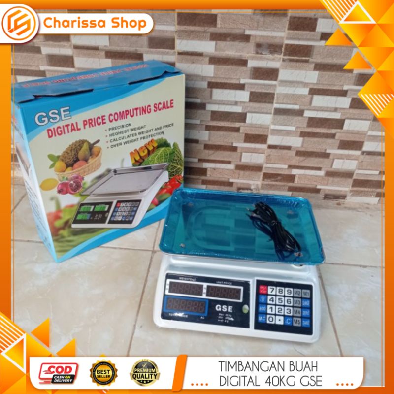 Jual Timbangan Buah Digital 40kg Gse Digital Price Computing Scale 40