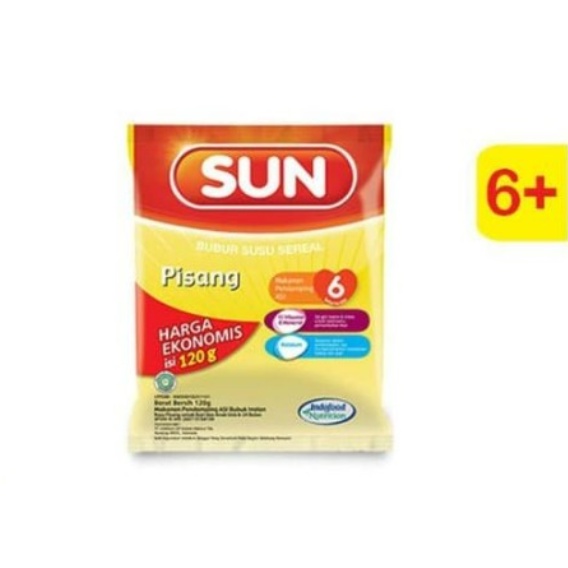 Jual SUN Mpasi Bubur Sereal Sachet 20gr Mp-asi Mpasi Makanan Bayi Usia ...