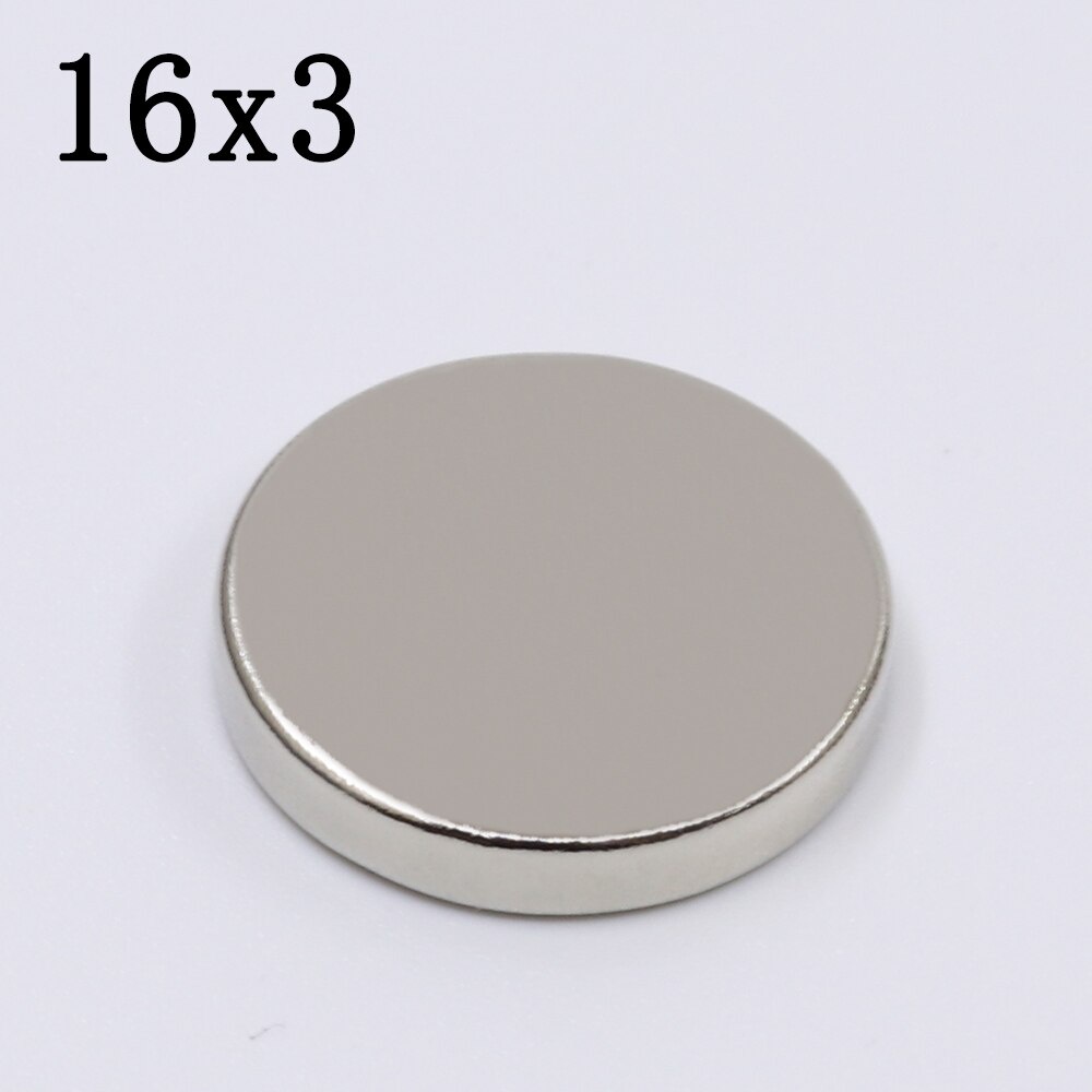Jual 1pcs Magnet Putih Bulat Neodymium 16mm 16x3mm 16x3 Neodimium NdFeB ...