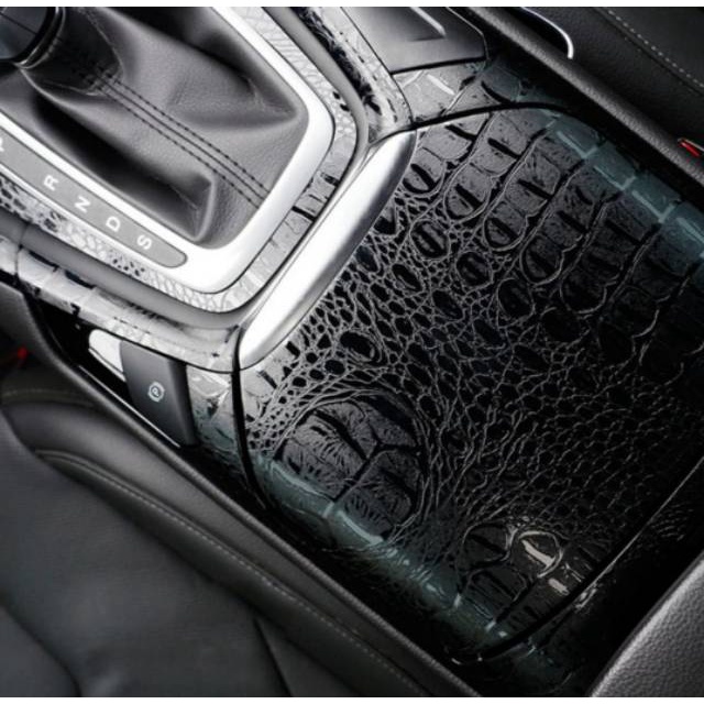 Jual Stiker Dashboard Mobil/Tahan Air PVC Sticker Motif Kayu Interior ...