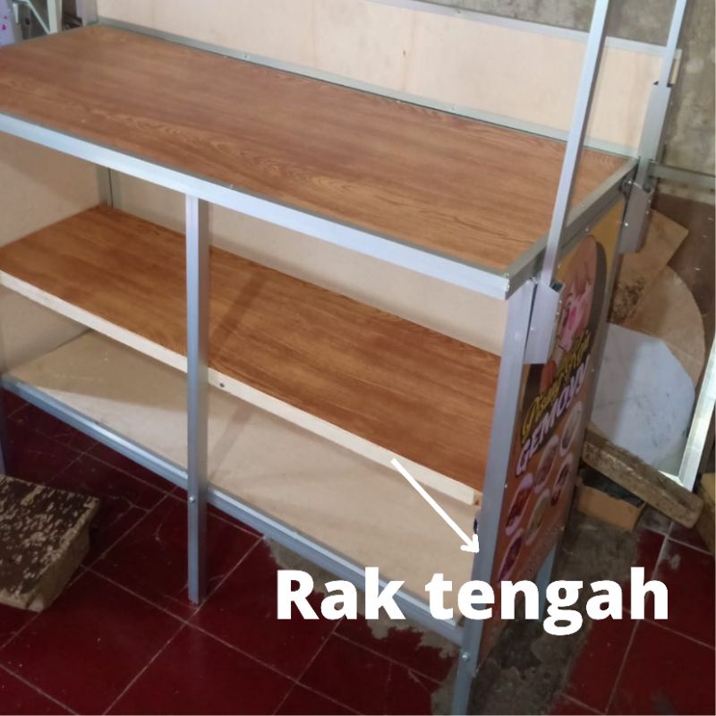 Jual 100x50 BOOTH PORTABLE ROMBONG ALUMUNIUM LIPAT BISA BONGKAR PASANG ...