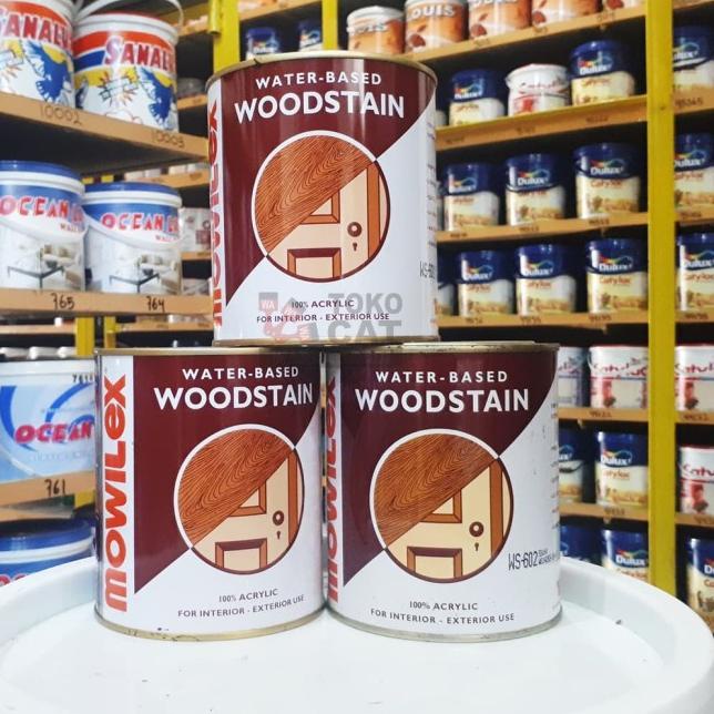 Jual CAT POLITUR MOWILEX WOODSTAIN 1 KG - AKASIA 504 | Shopee Indonesia