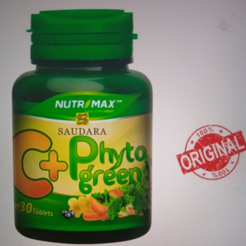 Jual nutrimax C+ phytogreen 30 tablet | Shopee Indonesia