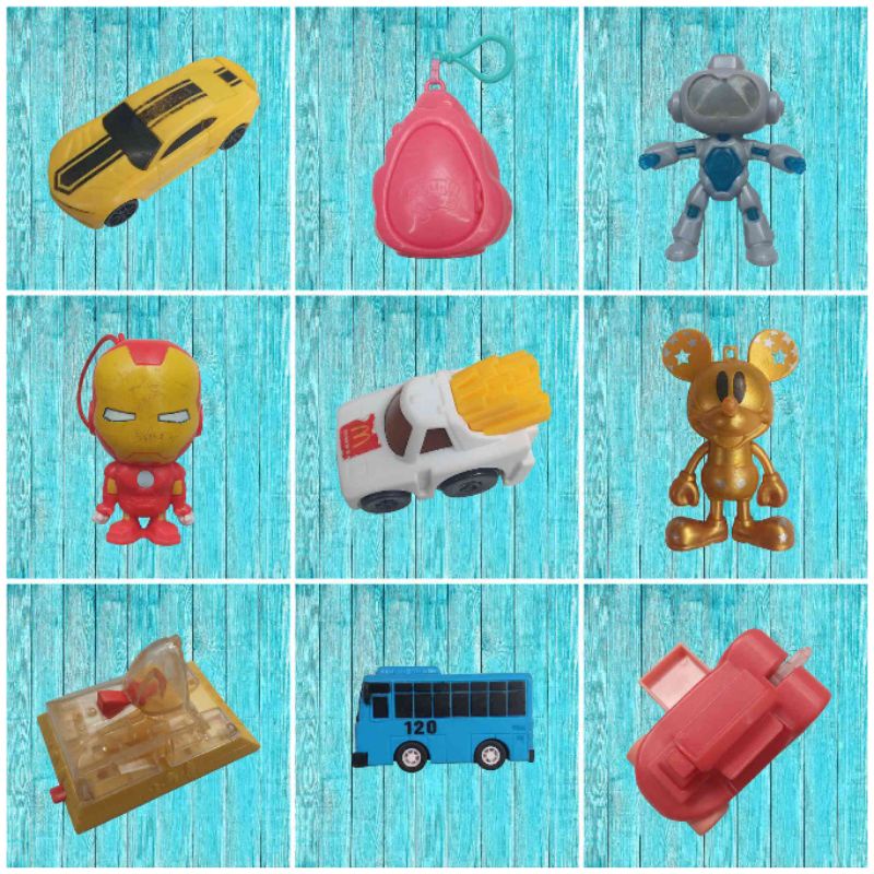 Jual Mainan Happy Meal McDonalds McD KFC Burger King Hokben A&W 2 Preloved Second Murah | Shopee ...
