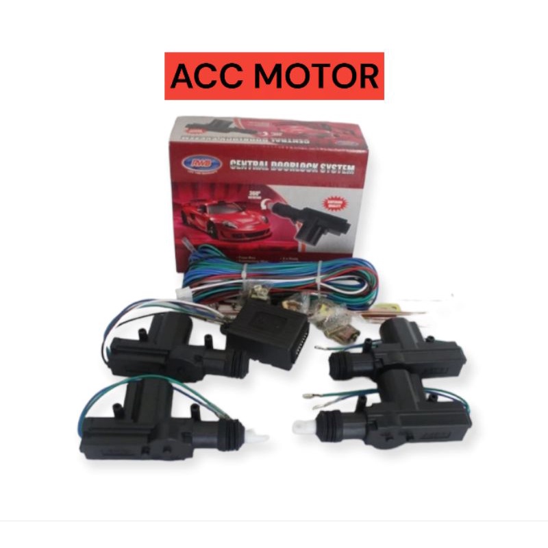 Jual Central Doorlock System Universal 1Set 4 Pintu | Shopee Indonesia