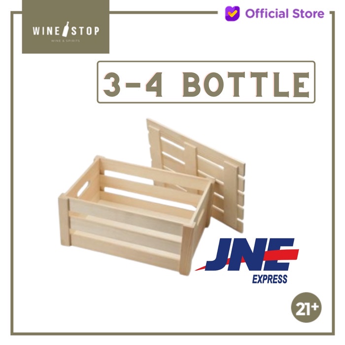 Jual Tambahan Packing Kayu JNE 3-4 Bottle | Shopee Indonesia