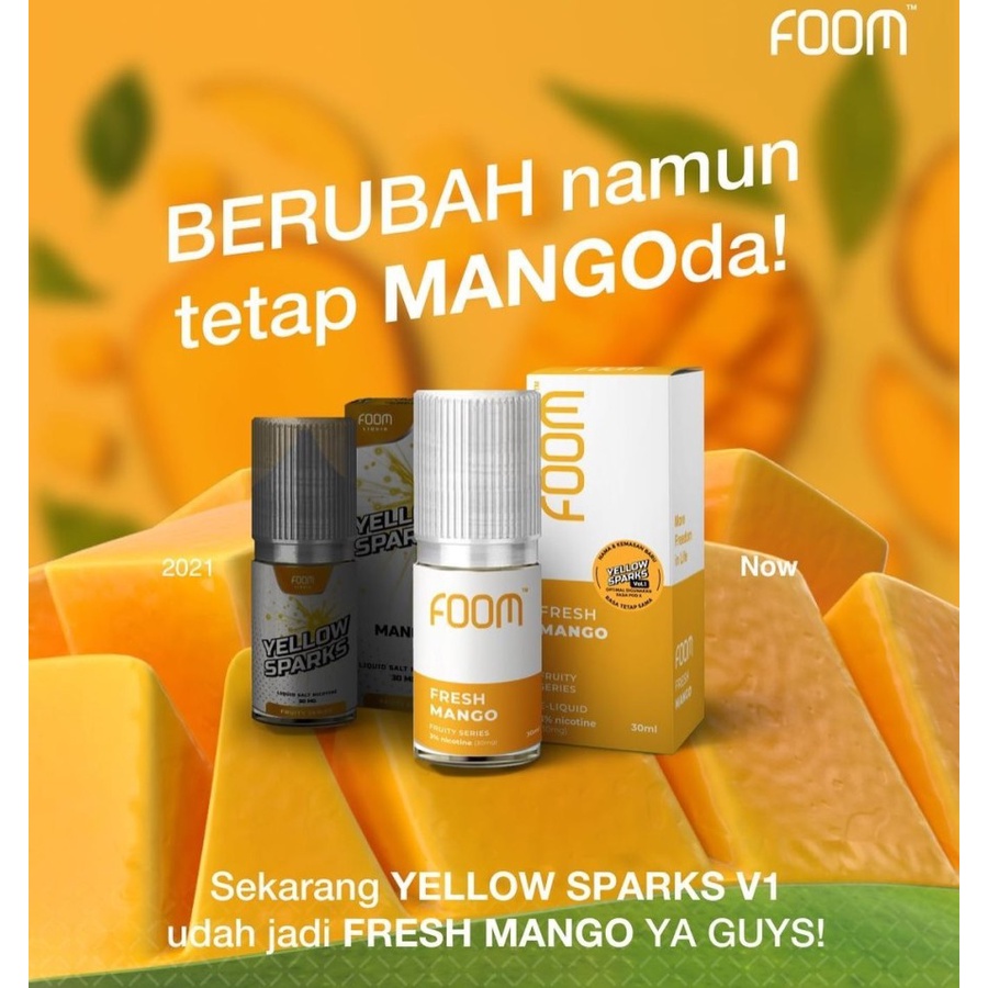 Jual LIQUID FOOM 30ML FRESH MANGO MANGGO | Shopee Indonesia