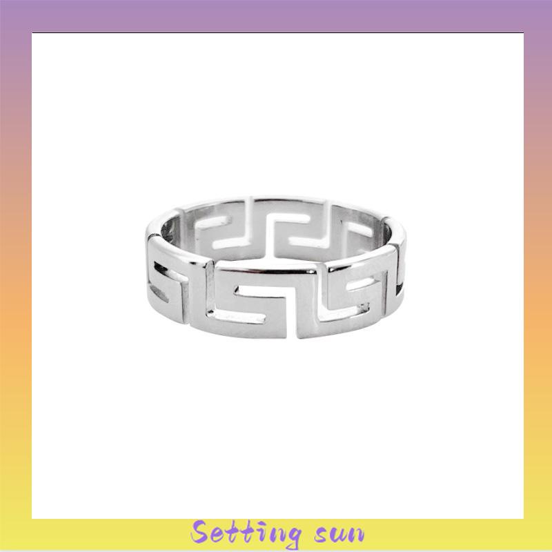 Jual Cincin Pola Zuma Cincin Pola Silver Aesthetic Ring Cincin ...