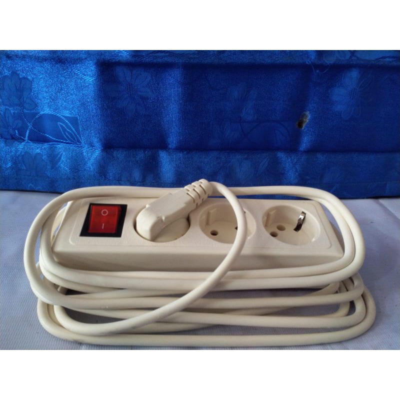 Jual Terminal jadi/colokan 3 lubang 5 meter | Shopee Indonesia