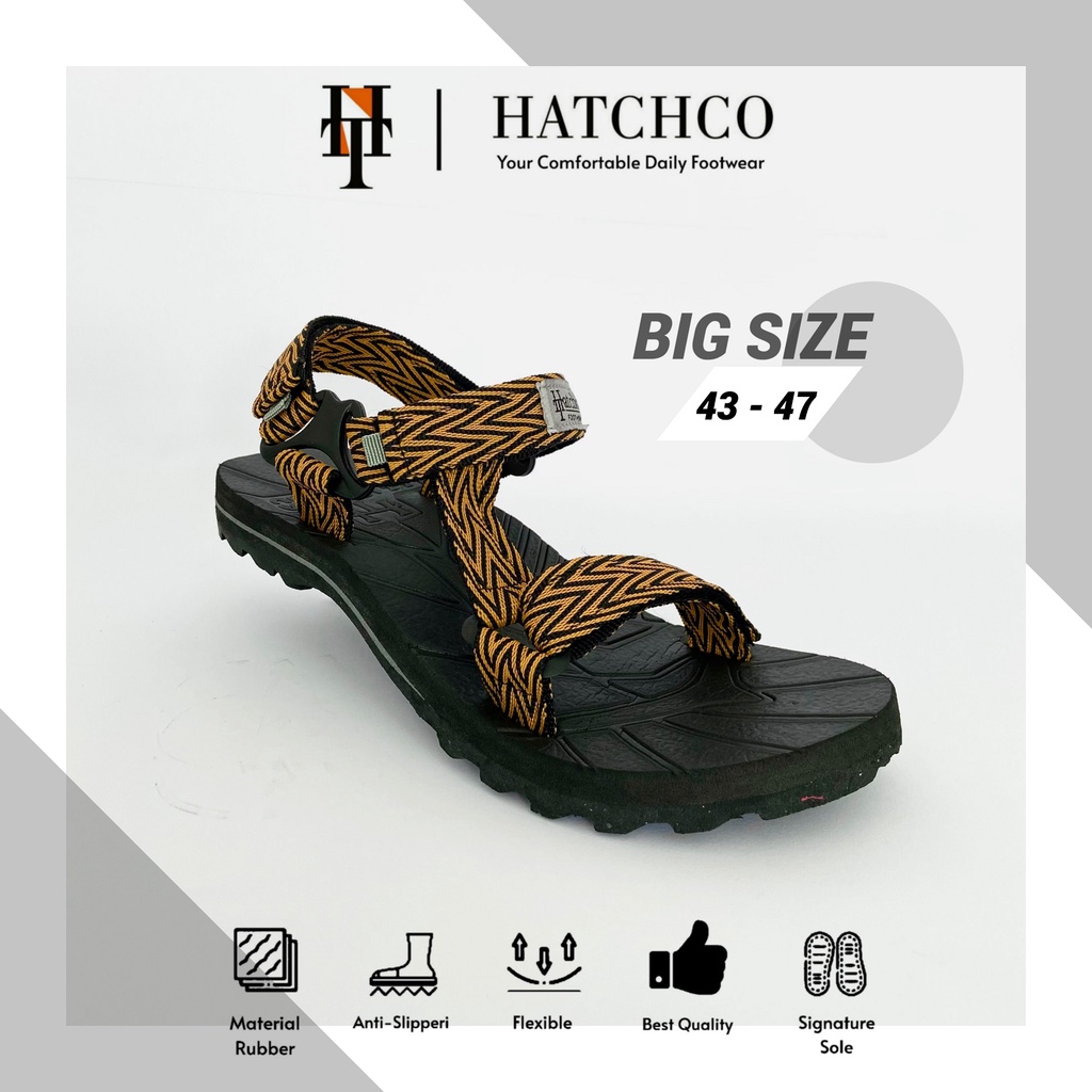 Jual Hatchco Official - Sandal Gunung Hatchco CLAY Big Size Ukuran ...