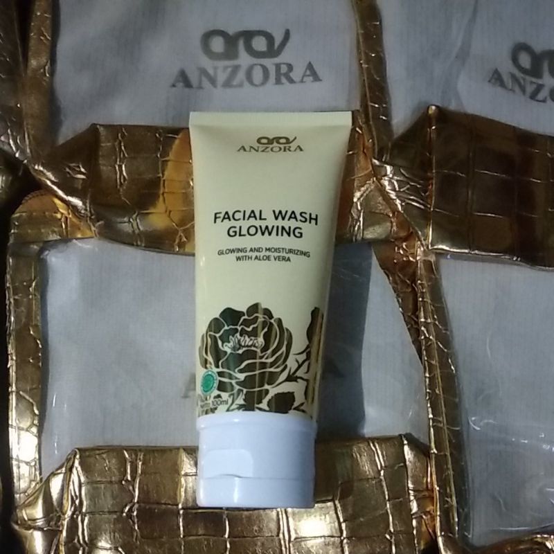 Jual FACIAL WASH ANZORA ORIGINAL/ FACIAL WASH GLOW ANZORA/FACIAL WASH ...