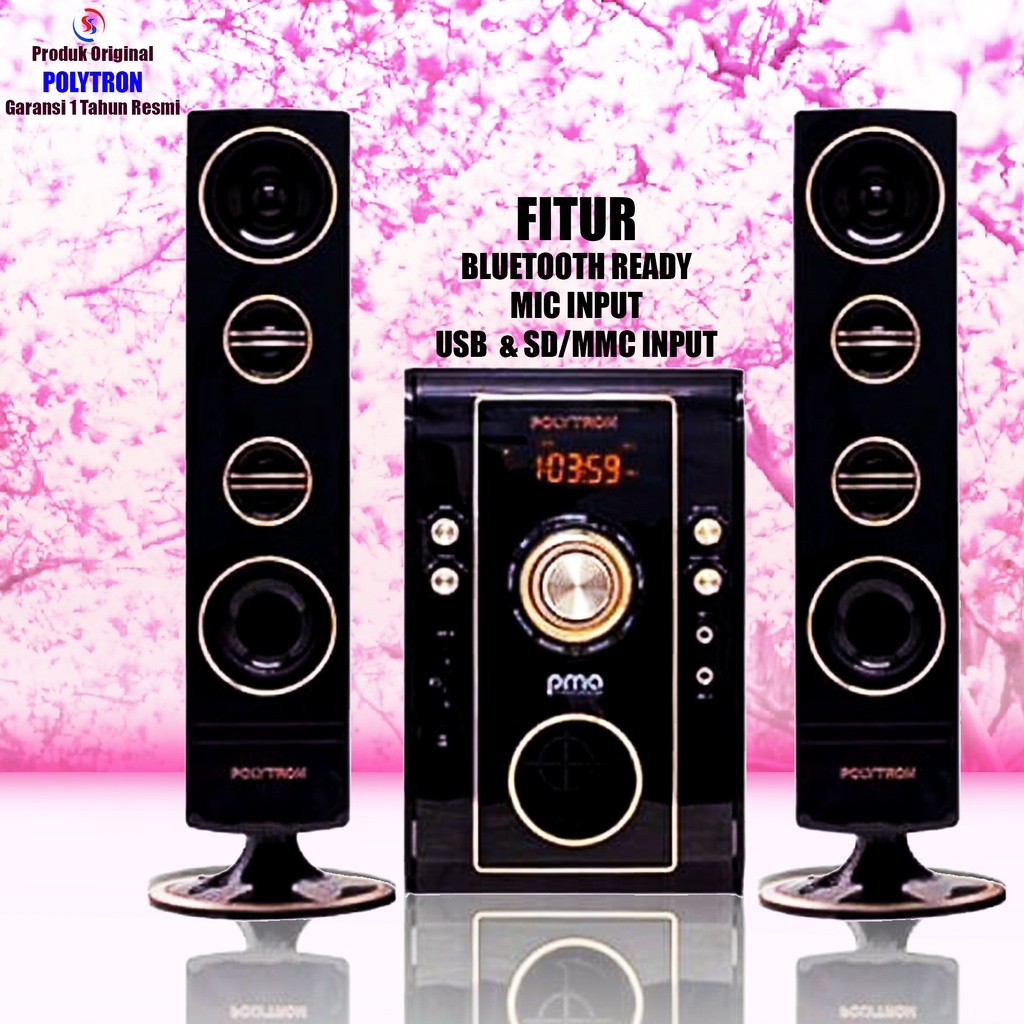 Jual POLYTRON Multimedia Speaker PMA 9526 Garansi Resmi | Shopee Indonesia