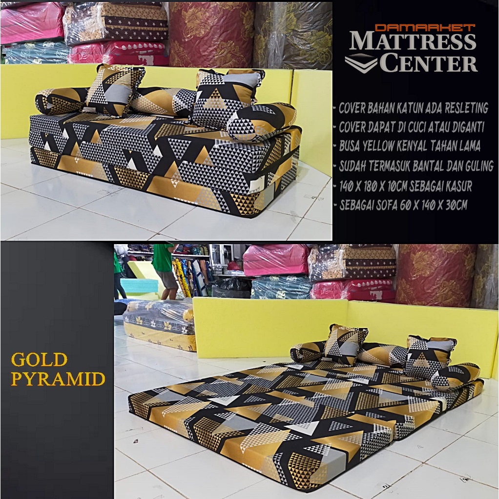 Jual Batik Kasur Lipat Lantai Ranjang Sofa Bed Interior Ruang Keluarga ...