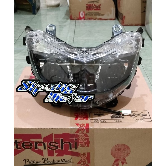 Jual LAMPU DEPAN REFLEKTOR HEADLAMP YAMAHA NMAX LAMA OLD 2015 2016 2017 ...