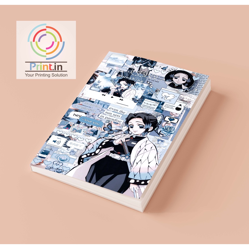 Jual Notebook Karakter Anime Demon Slayer Shinobu Kocho Softcover ...