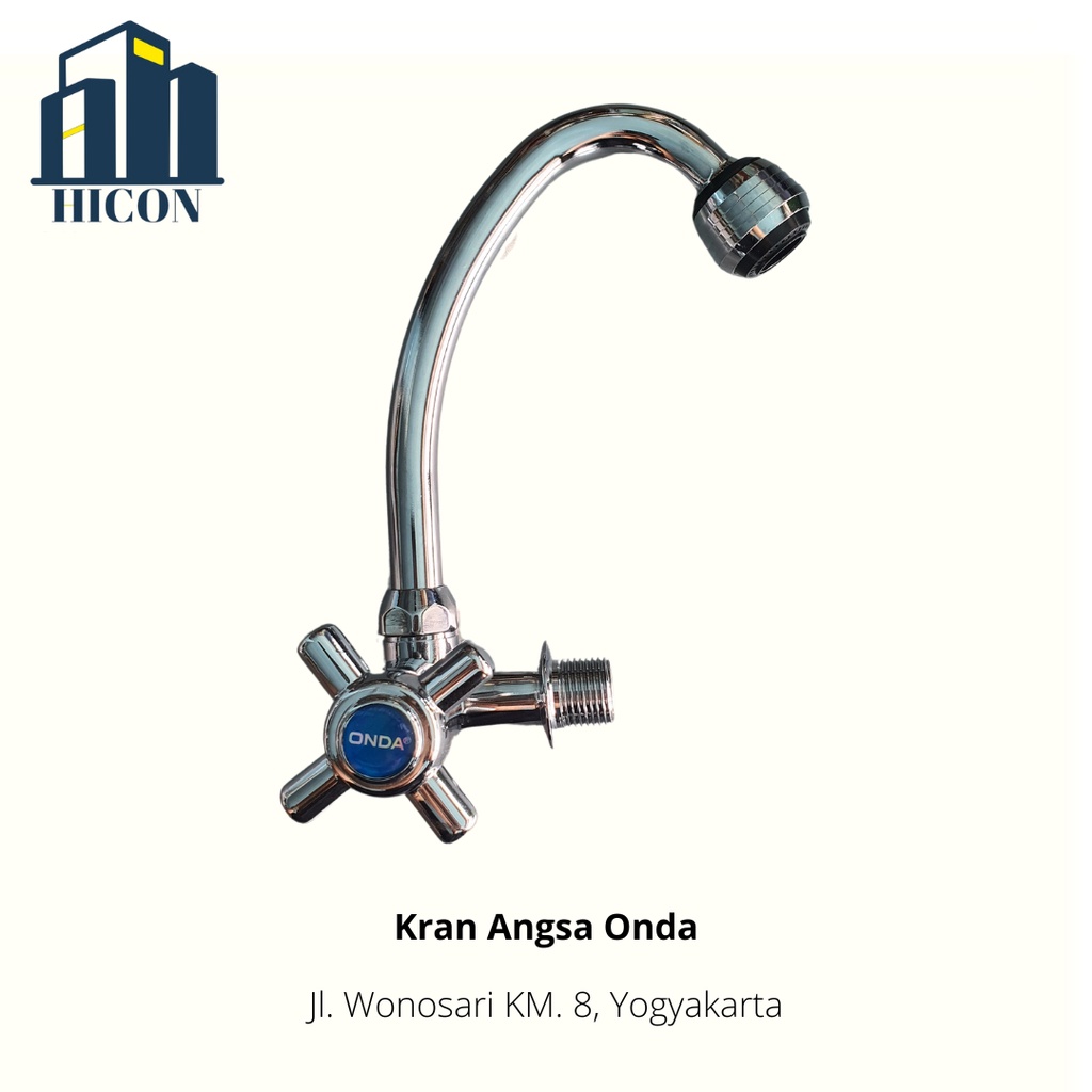 Jual Kran Dapur Angsa / Kran Cuci Piring / Kran Wastafel Onda V 632 CA ...