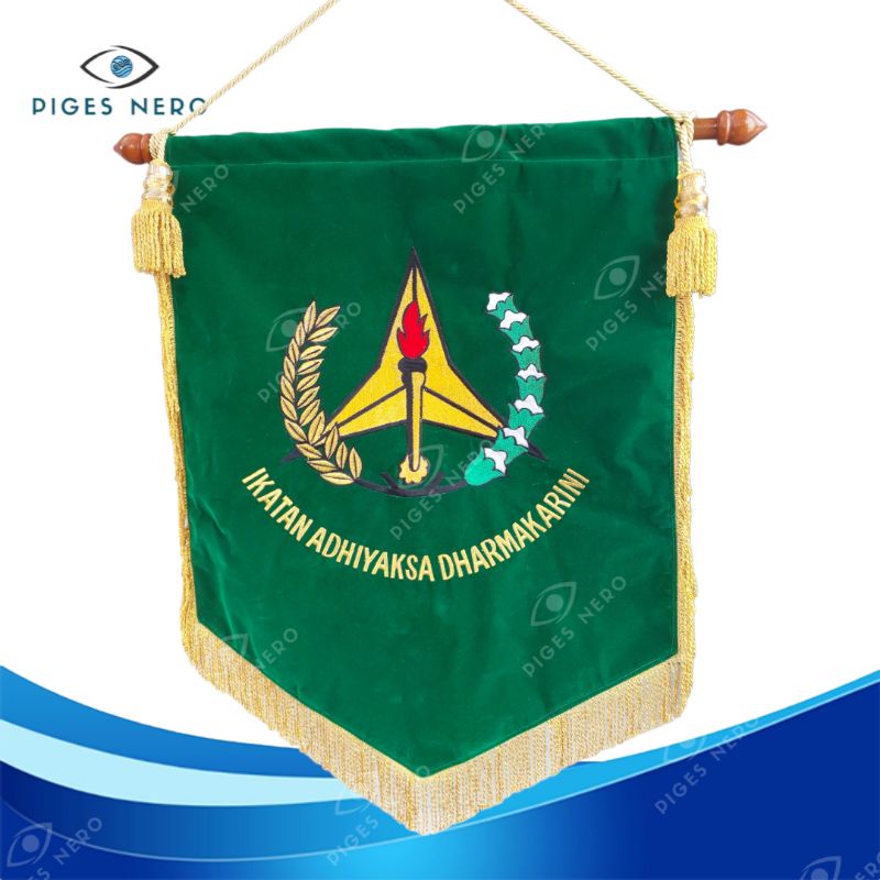 Jual Bendera Vandel Pennant Logo IAD Ikatan Adhyaksa Dharmakarini ...