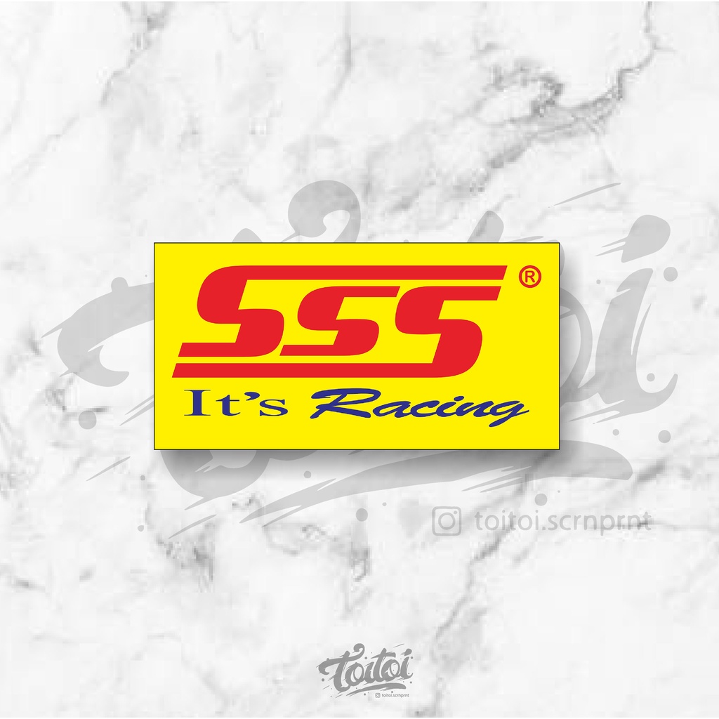 Jual STIKER RACING, STIKER MOTOR, STIKER SSS | Shopee Indonesia