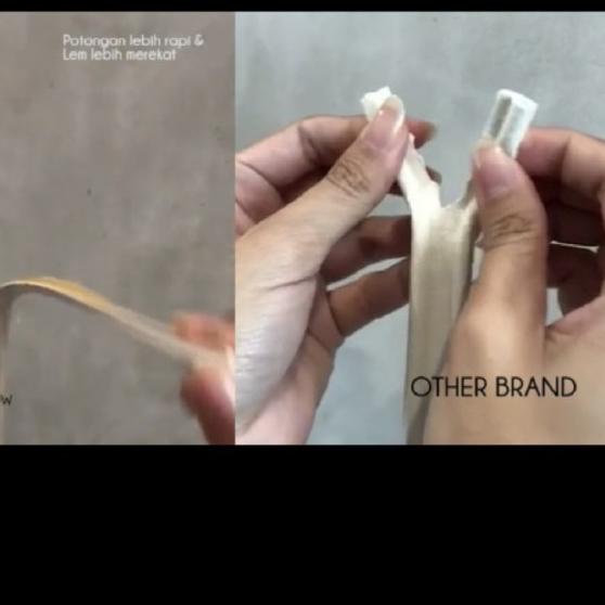 Jual RAVEN RP59 Putih 6 Meter Door Seal Penutup Celah Kusen pintu ...