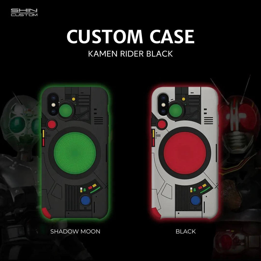 Jual Custom Case Kamen Rider Black Shadow Moon Belt Driver | Shopee ...