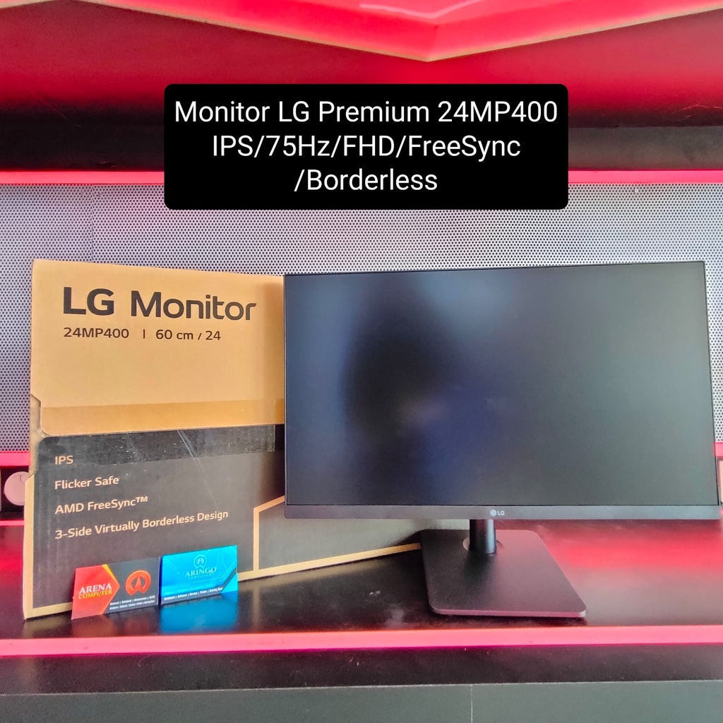 Jual Monitor LG 24MP400 IPS/60Hz/FHD/FreeSync | Shopee Indonesia