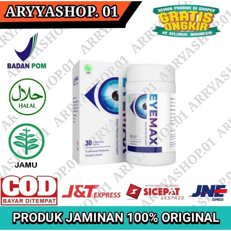Jual Eyemax Asli Original Obat Mata Plus Minus Rabun Katarak Glucoma ...