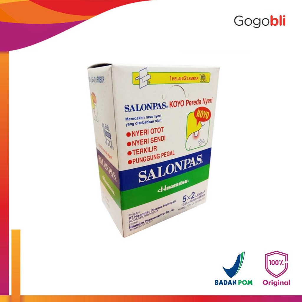 Jual Salonpas Super 5x2 (Box isi 10 sachet) | Shopee Indonesia