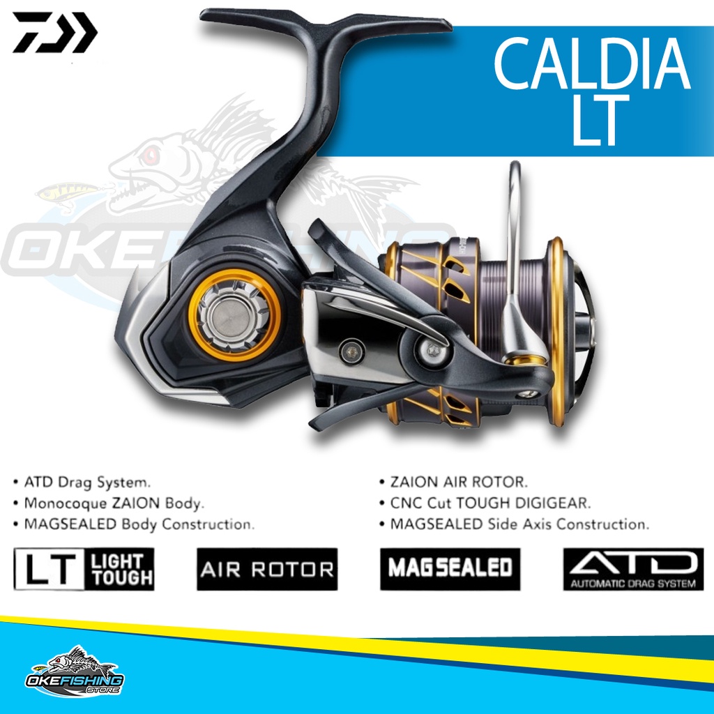 Jual Reel Pancing Daiwa Caldia LT 3000 - 4000 Spinning | Shopee Indonesia