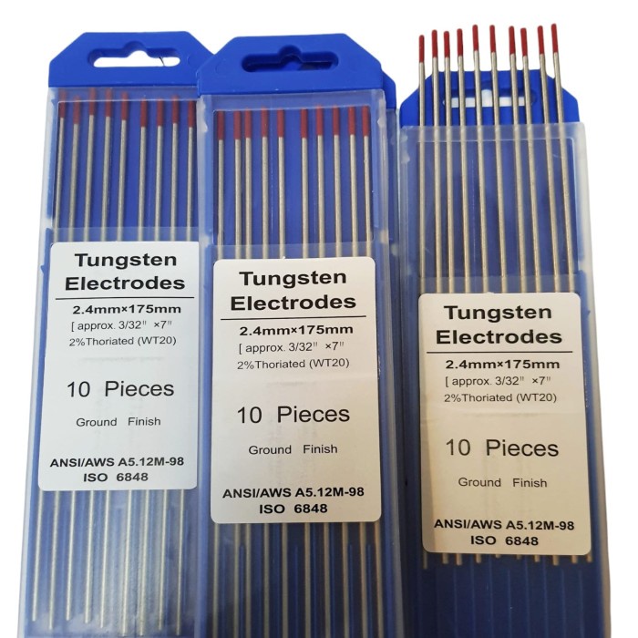 Jual Kawat Las Tungsten 2,4 mm / TIG Tungsten 2,4 mm | Shopee Indonesia