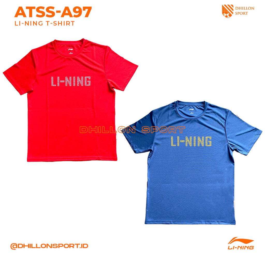 Jual Jersey Li-Ning ATSS A97 Original / Kaos Baju Badminton Lining ATSSA97 | Shopee Indonesia